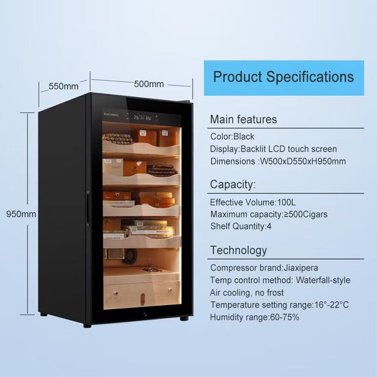 Raching provides cigar humidor, cigar cabinet, steak dry aging cabinet ...